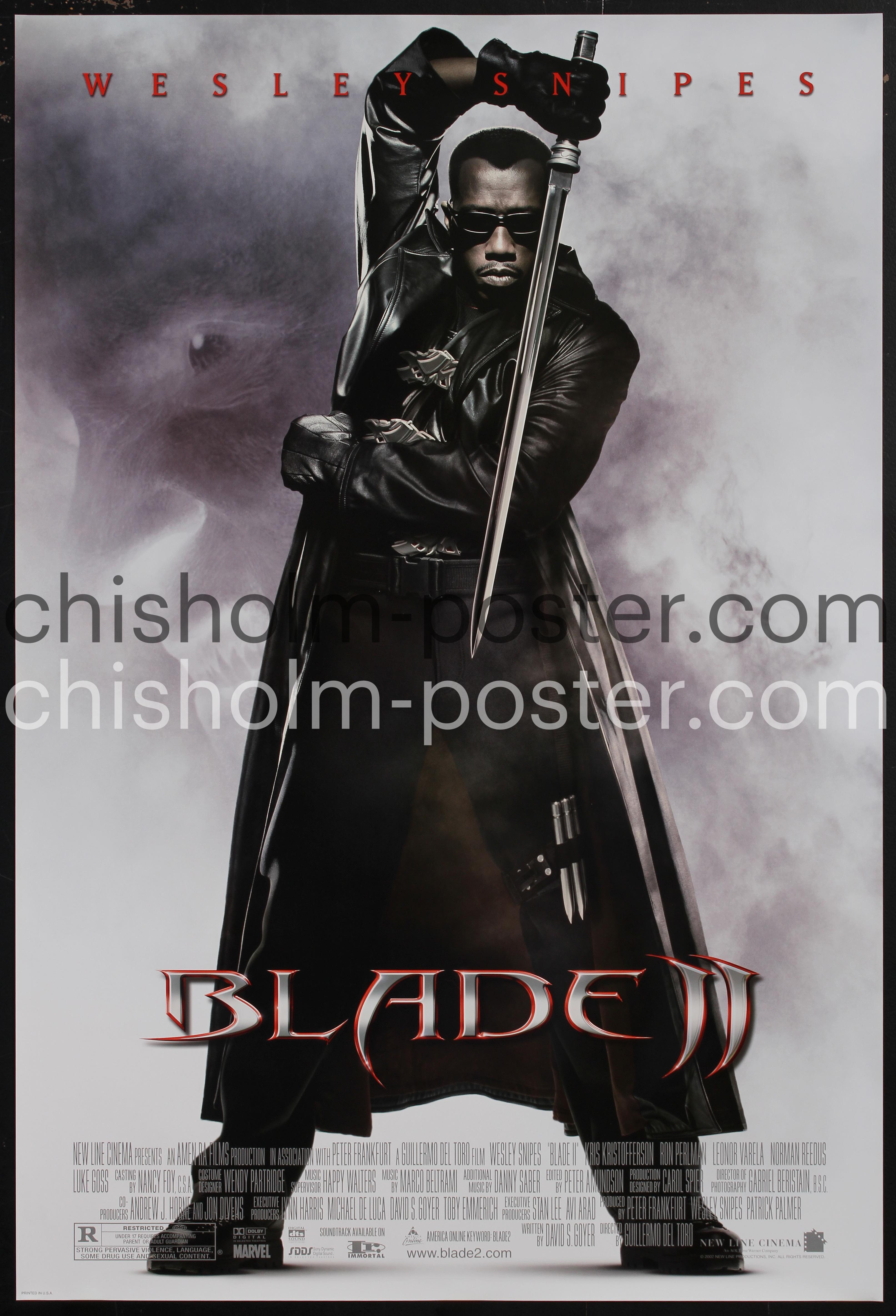 Blade II | Original Vintage Poster | Chisholm Larsson Gallery