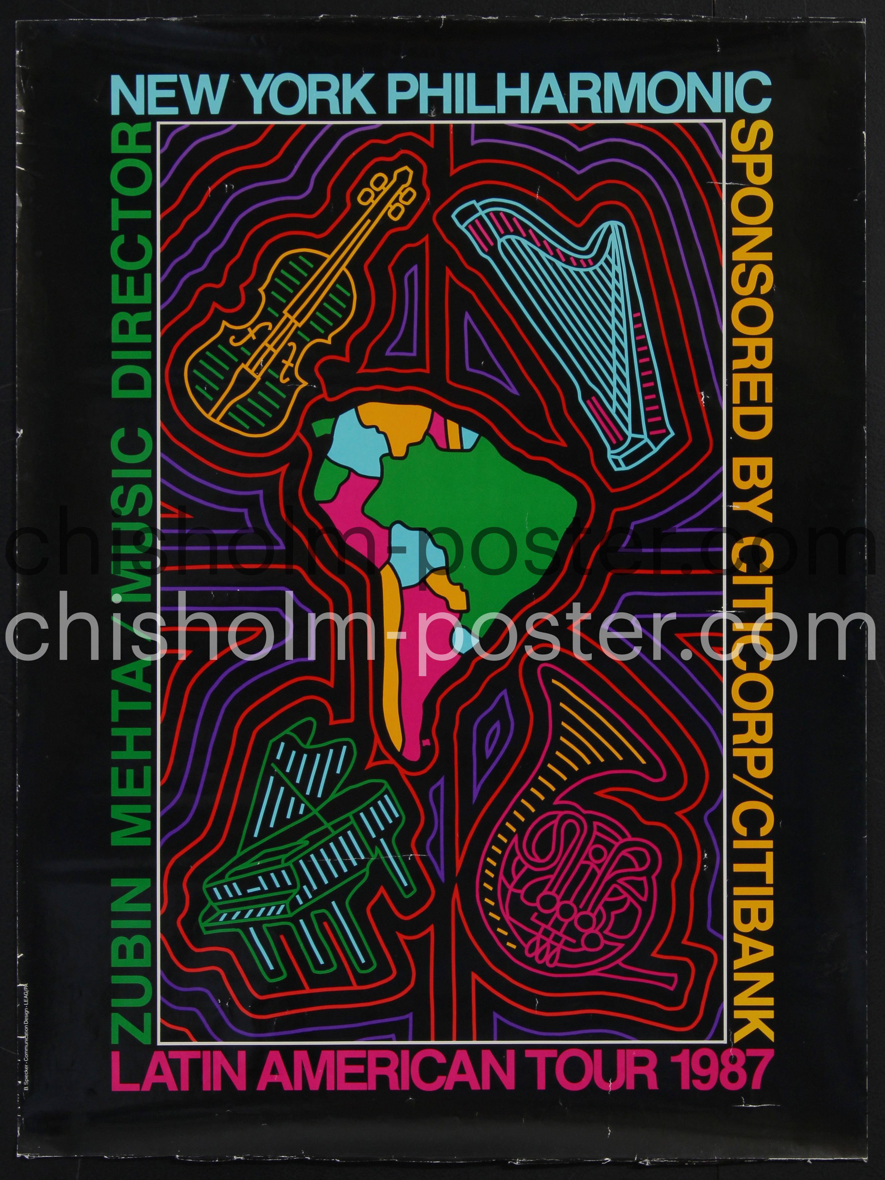 The New York Philharmonic - Latin America Tour 1987 - Zubin Mehta ...