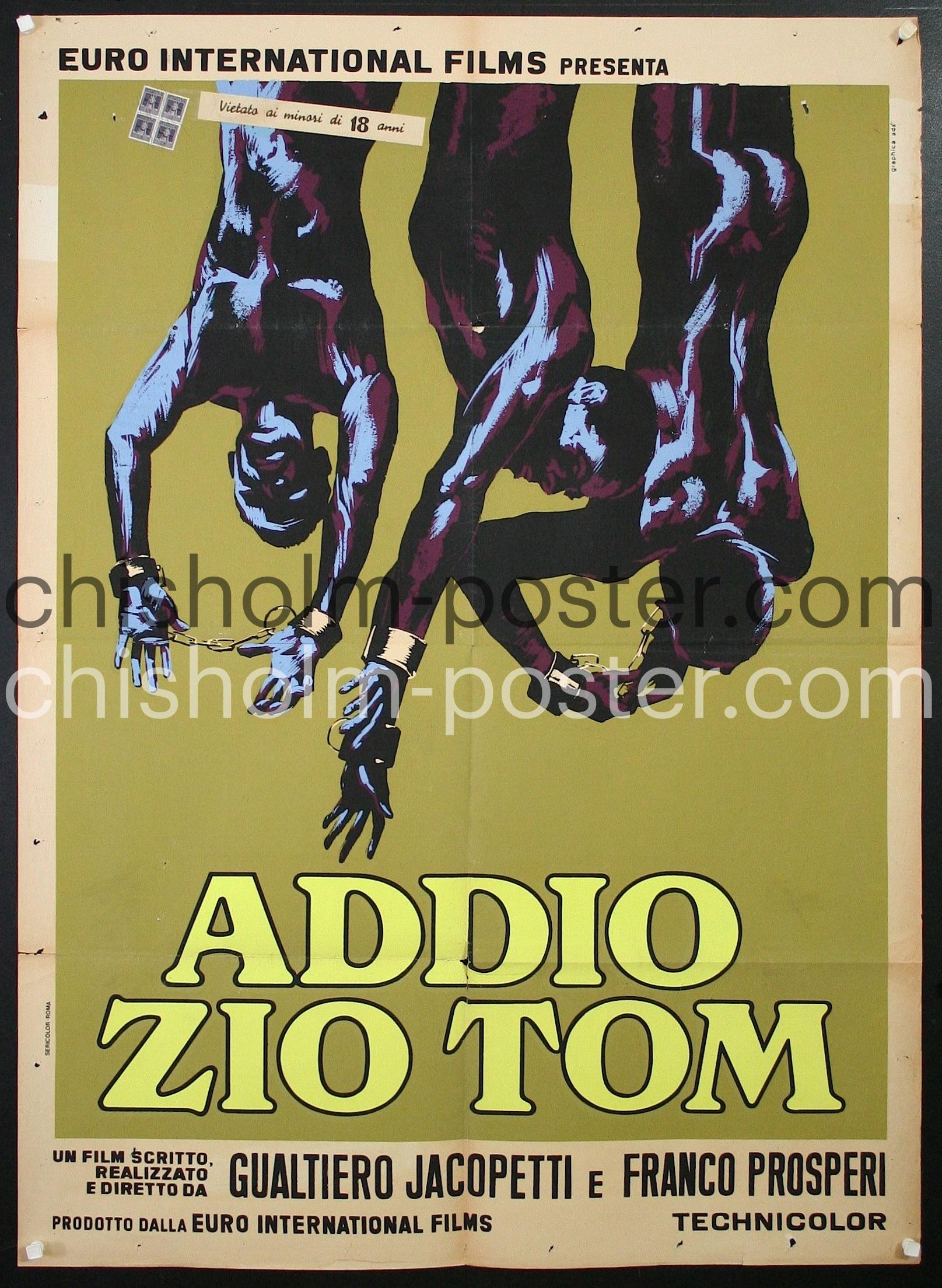 Addio Zio Tom - WHITE DEVIL: BLACK HELL | Original Vintage Poster ...