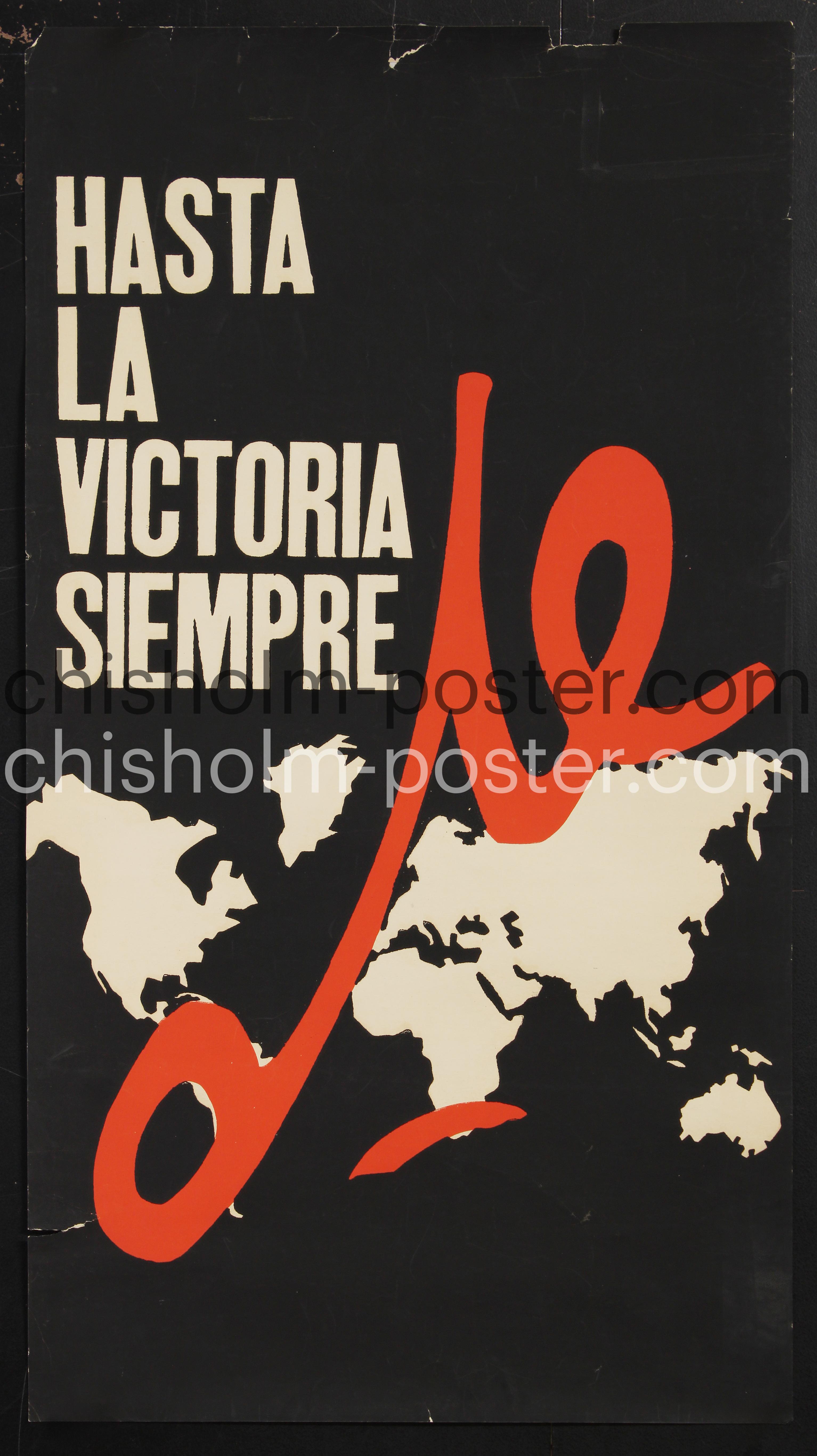 Hasta la Victoria Siempre - Che (Signature) | Original Vintage Poster ...