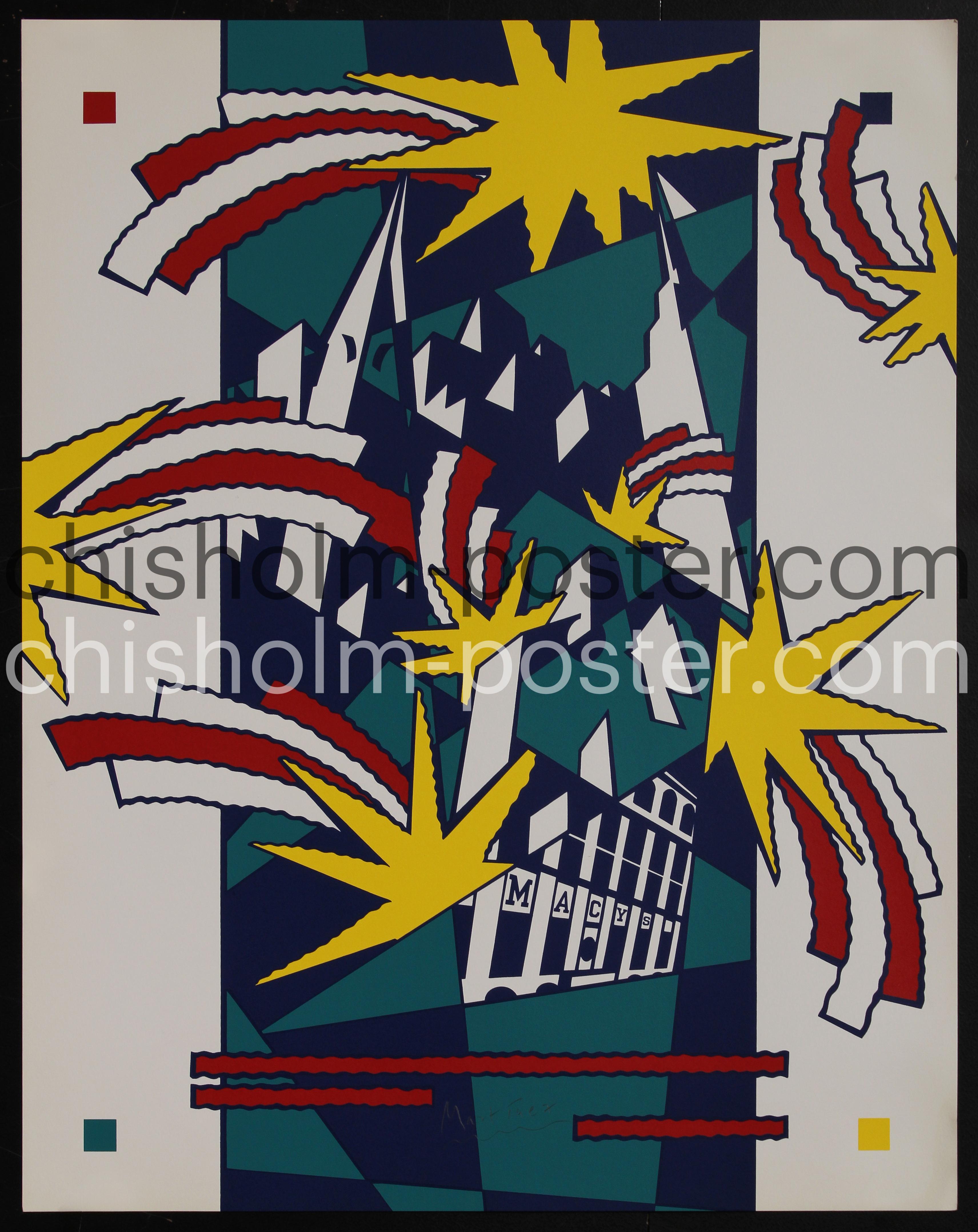 Macy's - (4th of July Fireworks SIGNED Artist Print Variant) | Original ...