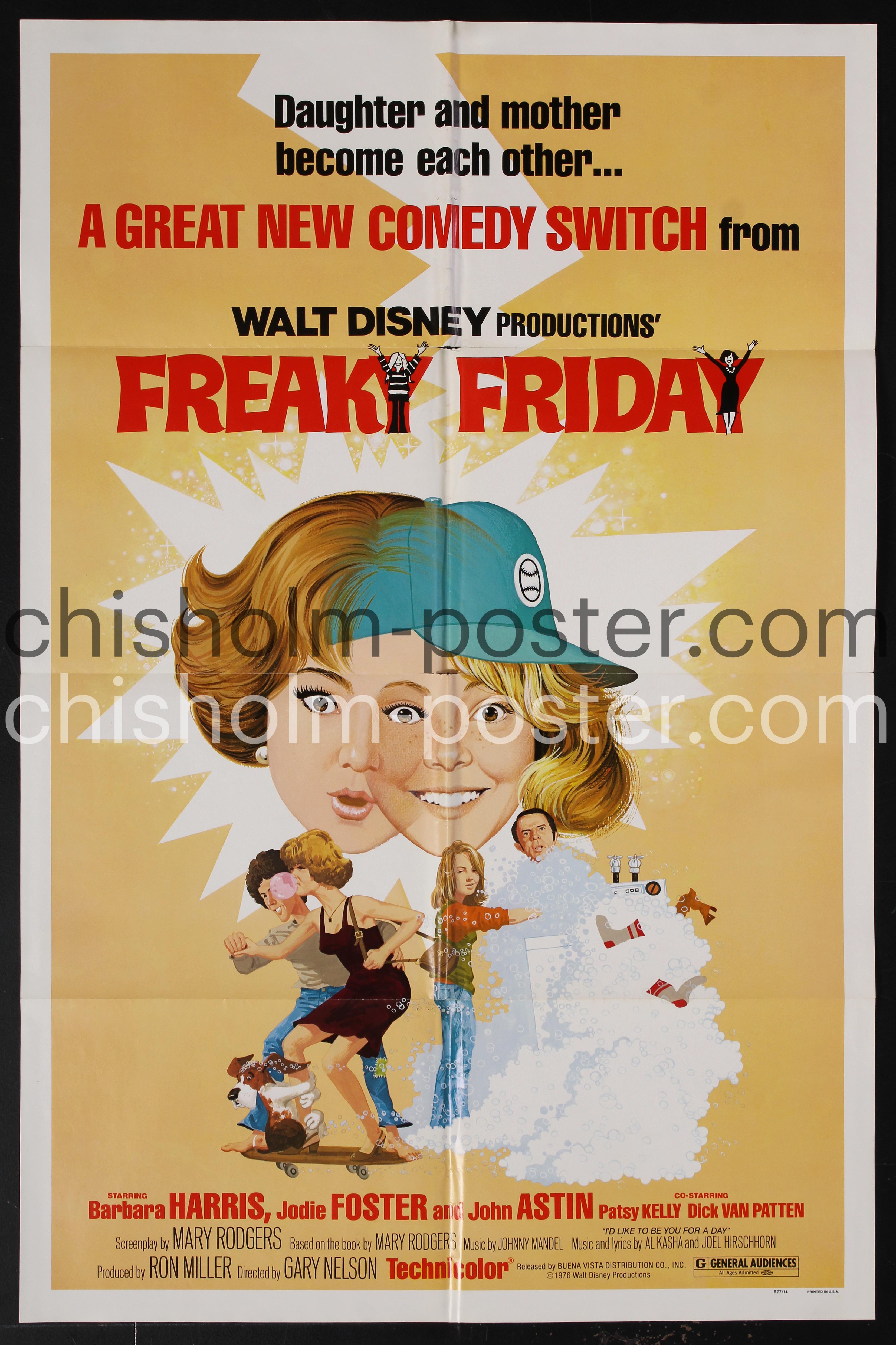 Freaky Friday | Original Vintage Poster | Chisholm Larsson Gallery