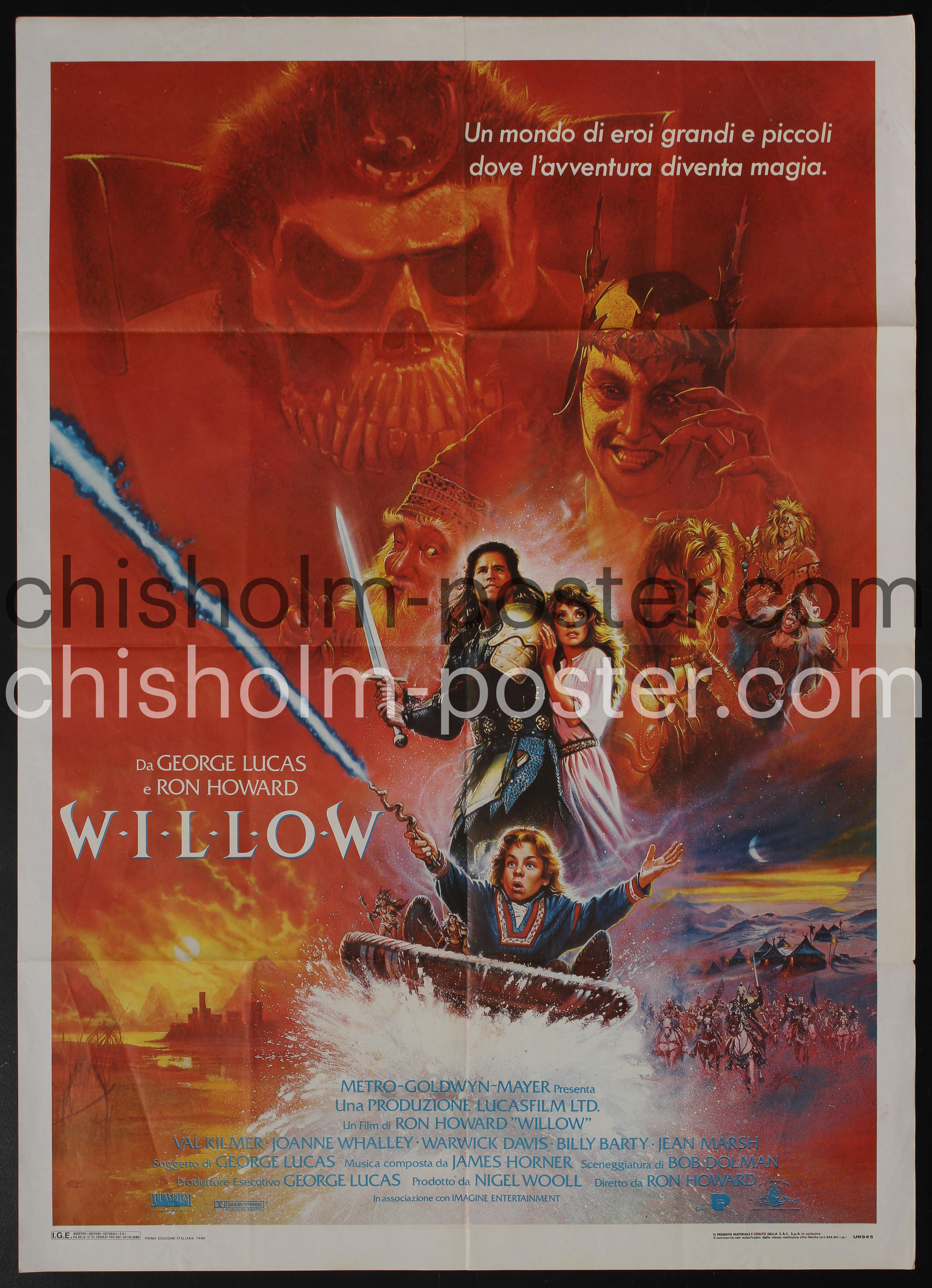 Willow (Italian 2x) | Original Vintage Poster | Chisholm Larsson Gallery