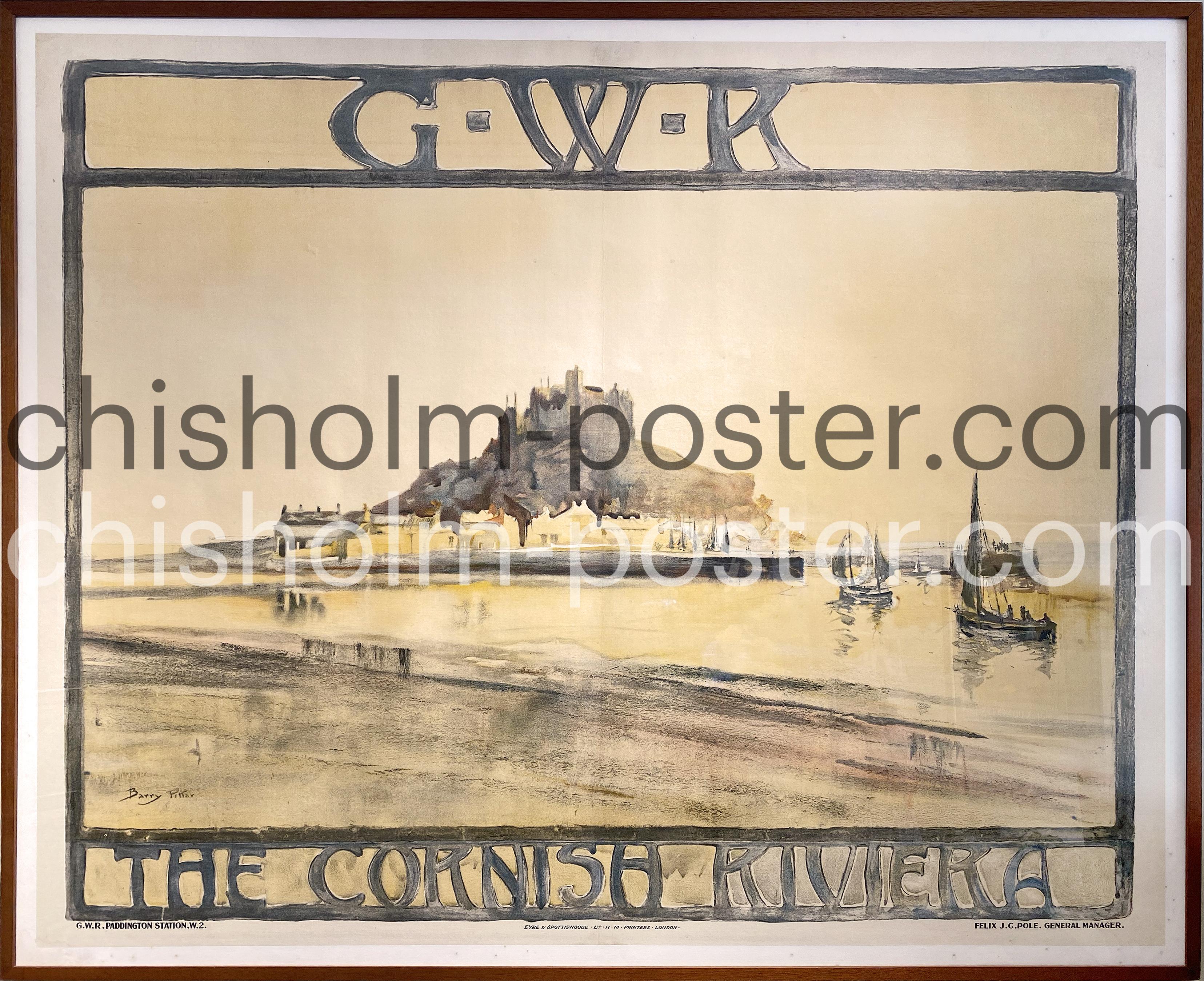 GWR (Great Western Railway) - The Cornish Riviera | Original Vintage ...