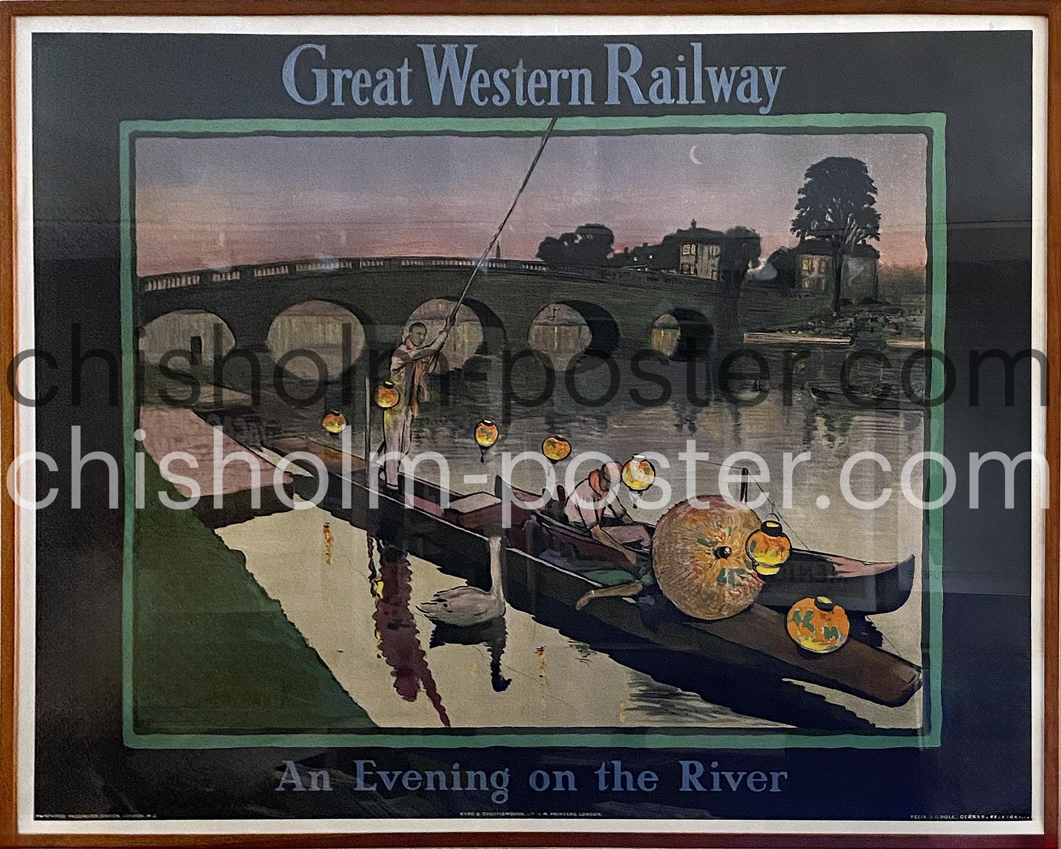 Great Western Railway - An Evening on the River (GWR) | Original ...