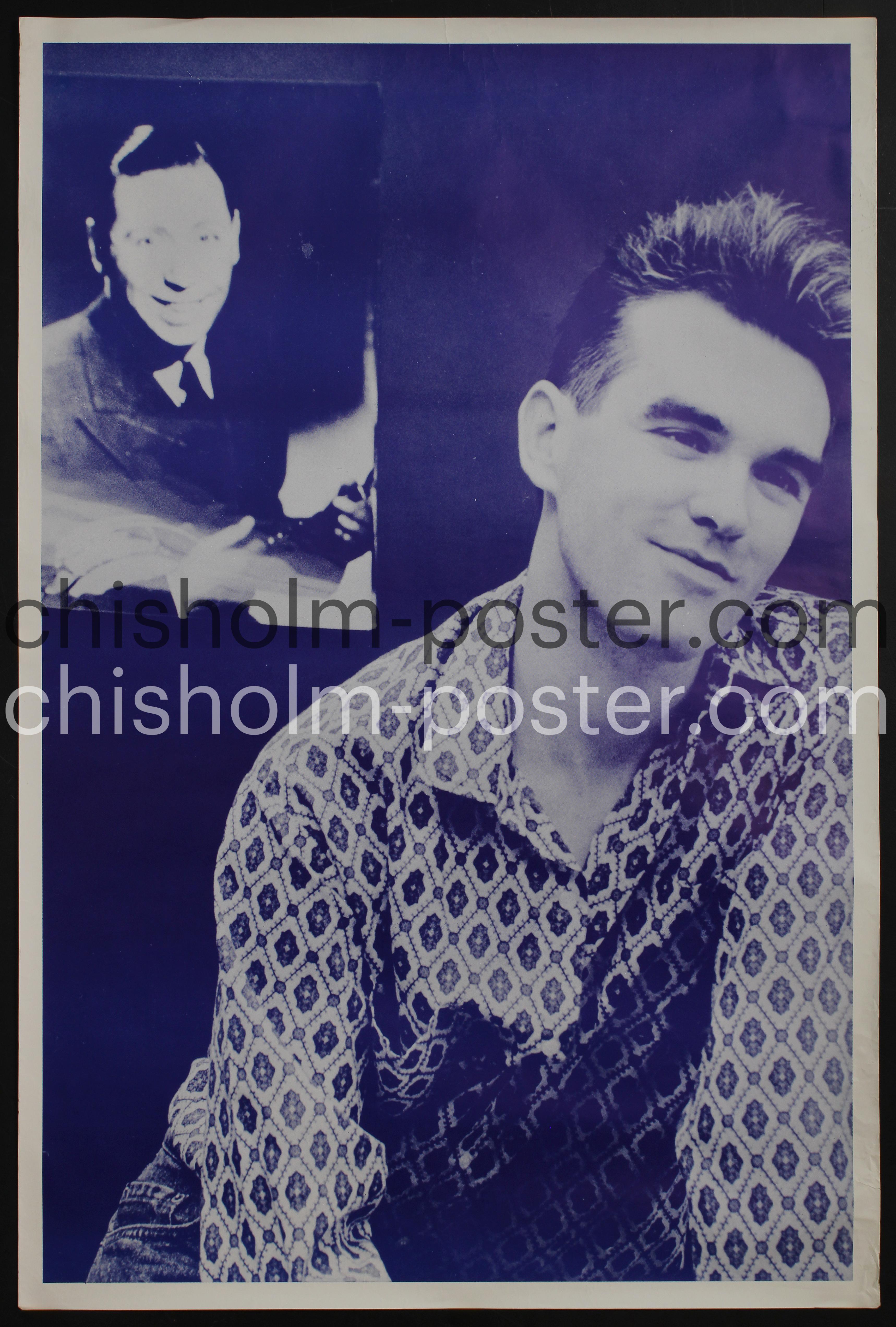 Morrissey of the Smiths (with photo of George Formby) | Original ...
