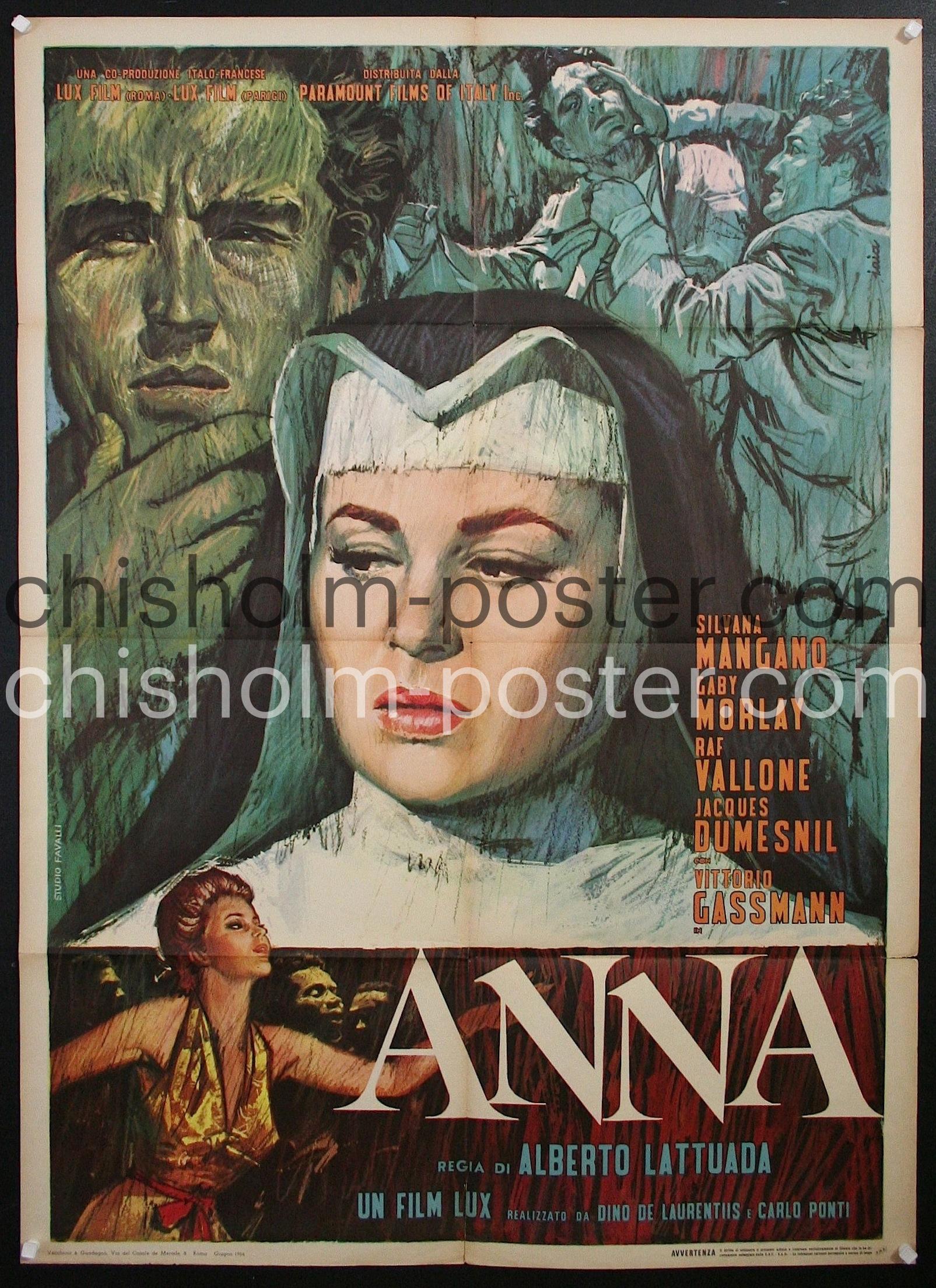 Anna (1) | Original Vintage Poster | Chisholm Larsson Gallery