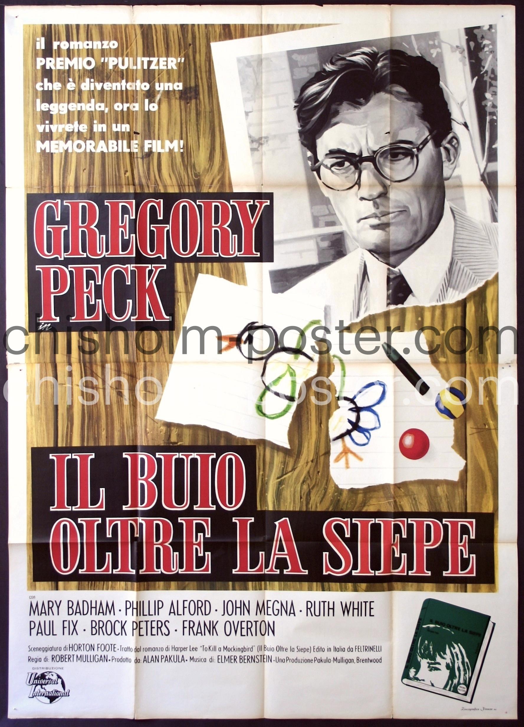 il Buio Oltre la Siepe (2) | Original Vintage Poster | Chisholm Larsson ...