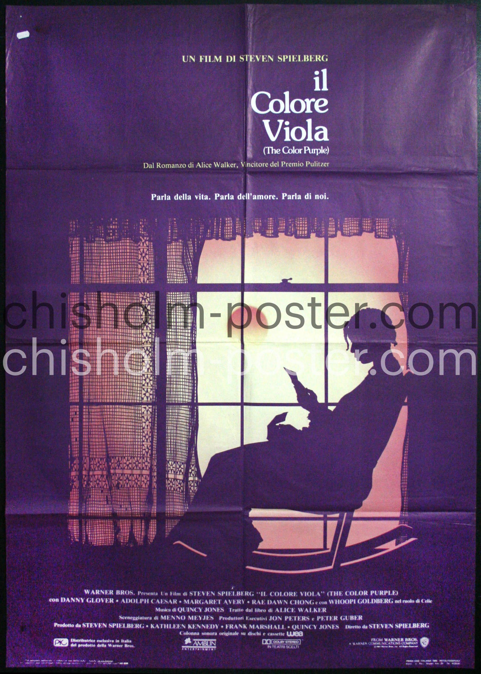 il Colore Viola | Original Vintage Poster | Chisholm Larsson Gallery