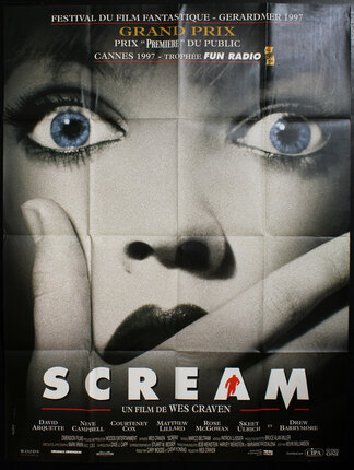 Scream (French) | Original Vintage Poster | Chisholm Larsson Gallery