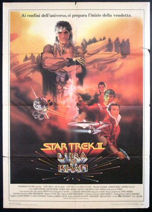Star Trek II: L'ira di Khan | Original Vintage Poster | Chisholm Larsson Gallery