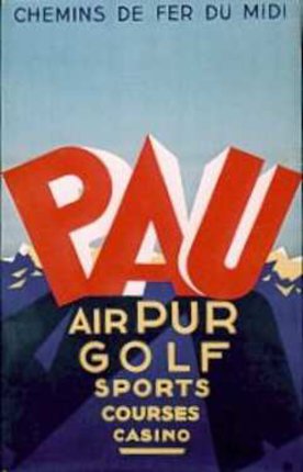 Pau | Original Vintage Poster | Chisholm Larsson Gallery