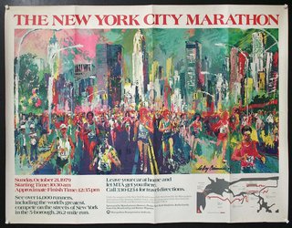 The New York City Marathon (1) 1979 | Original Vintage Poster ...