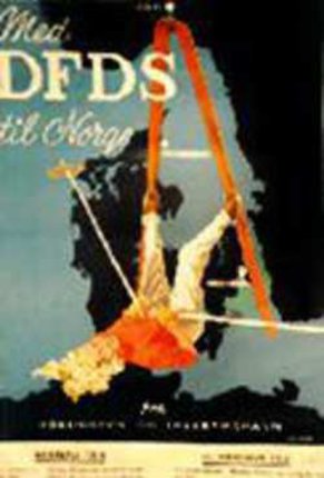 Med DFDS | Original Vintage Poster | Chisholm Larsson Gallery