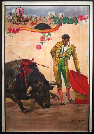 Bullfight (1) | Original Vintage Poster | Chisholm Larsson Gallery