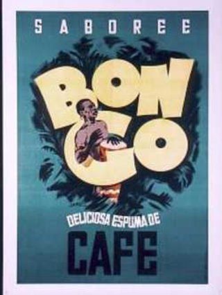 Bongo Cafe | Original Vintage Poster | Chisholm Larsson Gallery
