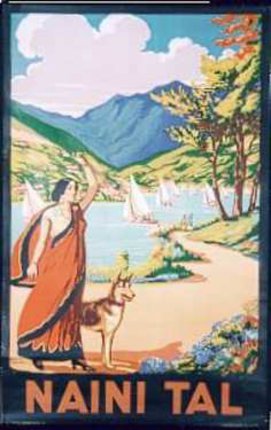 Naini Tal (3) | Original Vintage Poster | Chisholm Larsson Gallery
