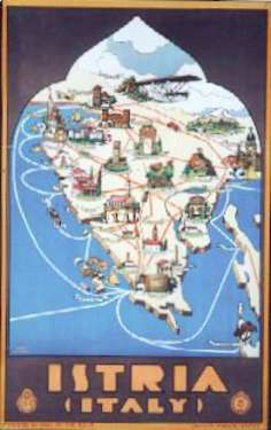 Istria | Original Vintage Poster | Chisholm Larsson Gallery