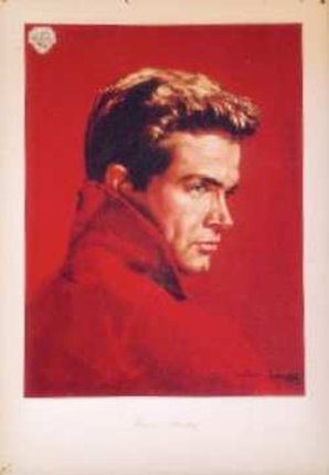 Portrait of Warren Beatty | Original Vintage Poster | Chisholm Larsson ...