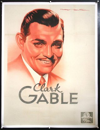 Clark Gable (2) | Original Vintage Poster | Chisholm Larsson Gallery