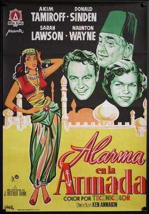 Alarma en la Armada | Original Vintage Poster | Chisholm Larsson Gallery