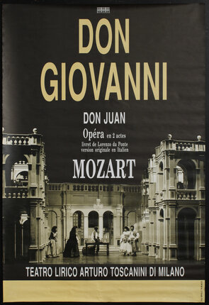Don Giovanni Mozart Poster