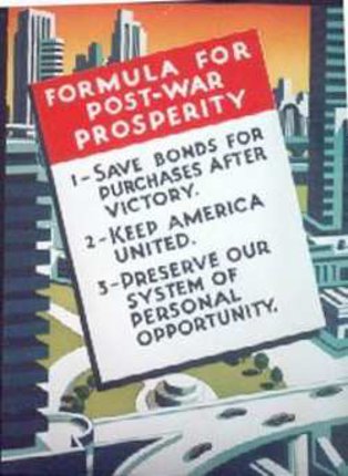 Formula for Post - War Prosperity | Original Vintage Poster | Chisholm ...
