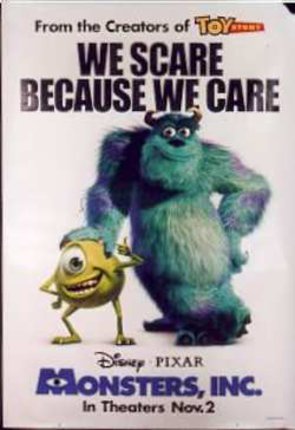 Monsters, Inc. | Original Vintage Poster | Chisholm Larsson Gallery