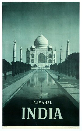 Tajmahal - India ( Taj Mahal ) | Original Vintage Poster | Chisholm ...
