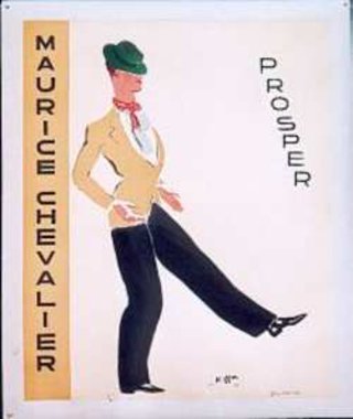 Maurice Chevalier, Prosper | Original Vintage Poster | Chisholm Larsson ...