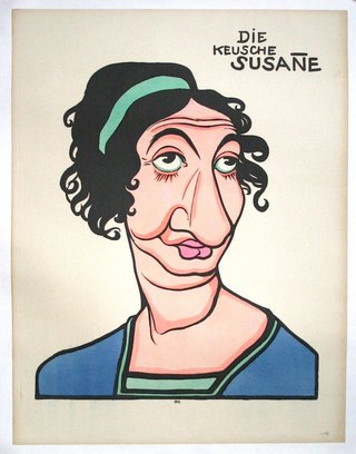 Die Keusche Susane | Original Vintage Poster | Chisholm Larsson Gallery