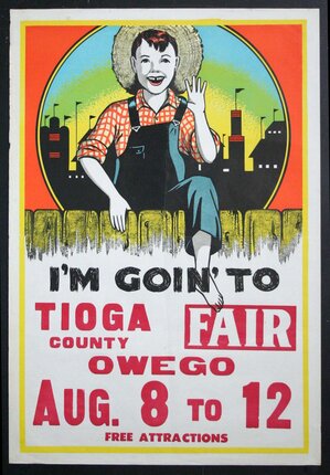 Vintage County Fair Poster