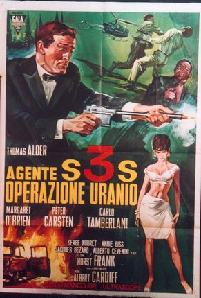 Agente S3S, Operazione Uranio | Original Vintage Poster | Chisholm ...