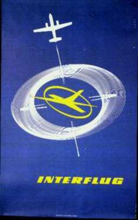 Interflug | Original Vintage Poster | Chisholm Larsson Gallery