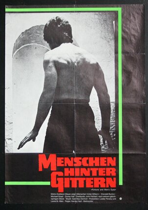 Menschen Hinter Gittern | Original Vintage Poster | Chisholm Larsson Gallery