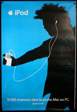 iPod, Apple Computers (7) French | Original Vintage Poster | Chisholm ...