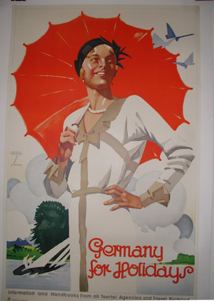Germany for Holidays | Original Vintage Poster | Chisholm Larsson Gallery