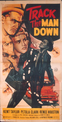 Track the Man Down | Original Vintage Poster | Chisholm Larsson Gallery