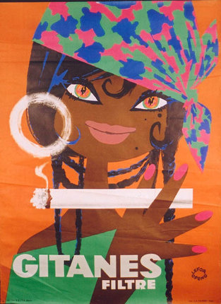 Gitanes (4) | Original Vintage Poster | Chisholm Larsson Gallery