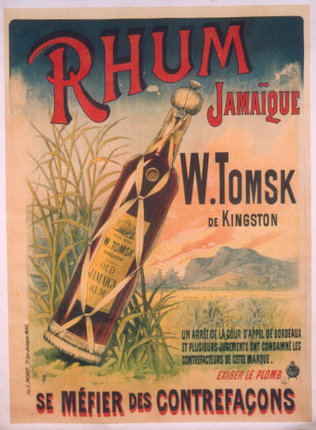 Rhum Jamaique | Original Vintage Poster | Chisholm Larsson Gallery