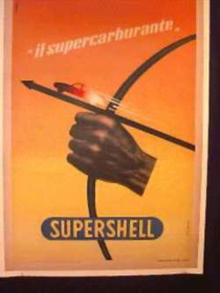 Supershell | Original Vintage Poster | Chisholm Larsson Gallery