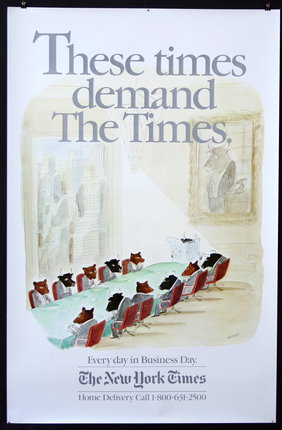 These times demand The Times (1) The New York Times | Original Vintage ...