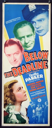 Below the Deadline | Original Vintage Poster | Chisholm Larsson Gallery