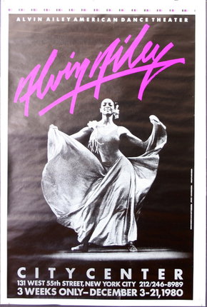 Alvin Ailey Poster 1980