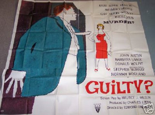 Guilty? | Original Vintage Poster | Chisholm Larsson Gallery