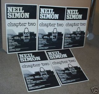 Neil Simon, Chapter Two (set of 5 different Lobby Cards) | Original ...