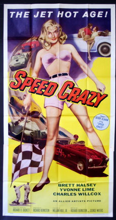 Speed Crazy 1959 | Original Vintage Poster | Chisholm Larsson Gallery