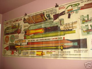 Lewis 303 Machine Gun | Original Vintage Poster | Chisholm Larsson Gallery