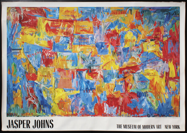 Jasper Johns Map