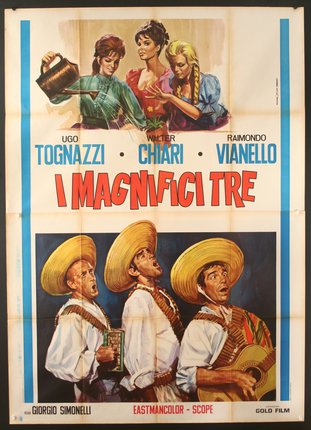 Magnifici Tre, i (3) | Original Vintage Poster | Chisholm Larsson Gallery